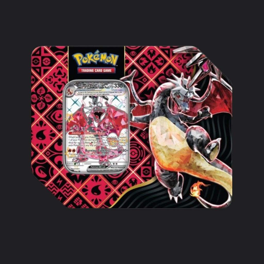 Paldean Fates - Charizard eX Tin Box (US) – Traders-Hub.shop